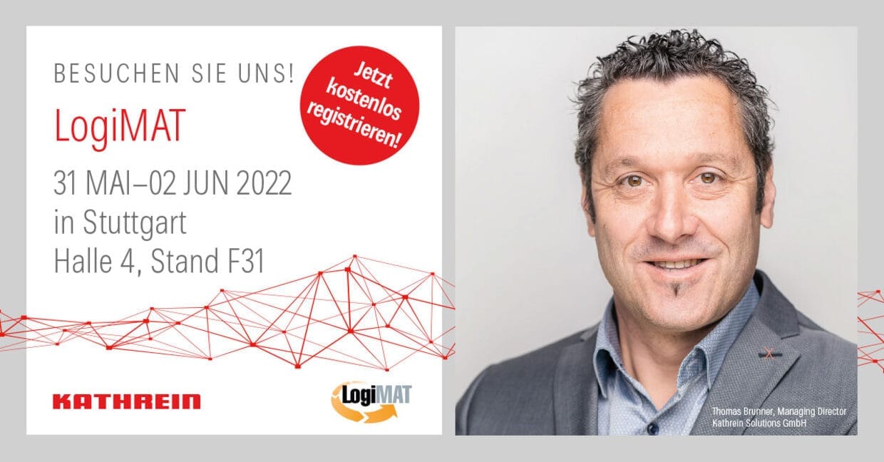 Invitation to LogiMAT 2022 - Kathrein Solutions